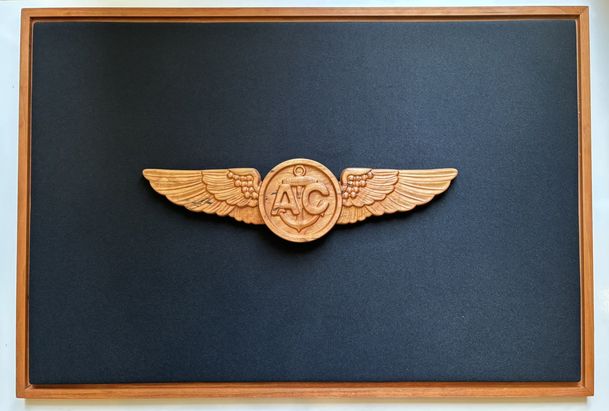 Naval Aircrew Patchboard – Free Flying Woodworks